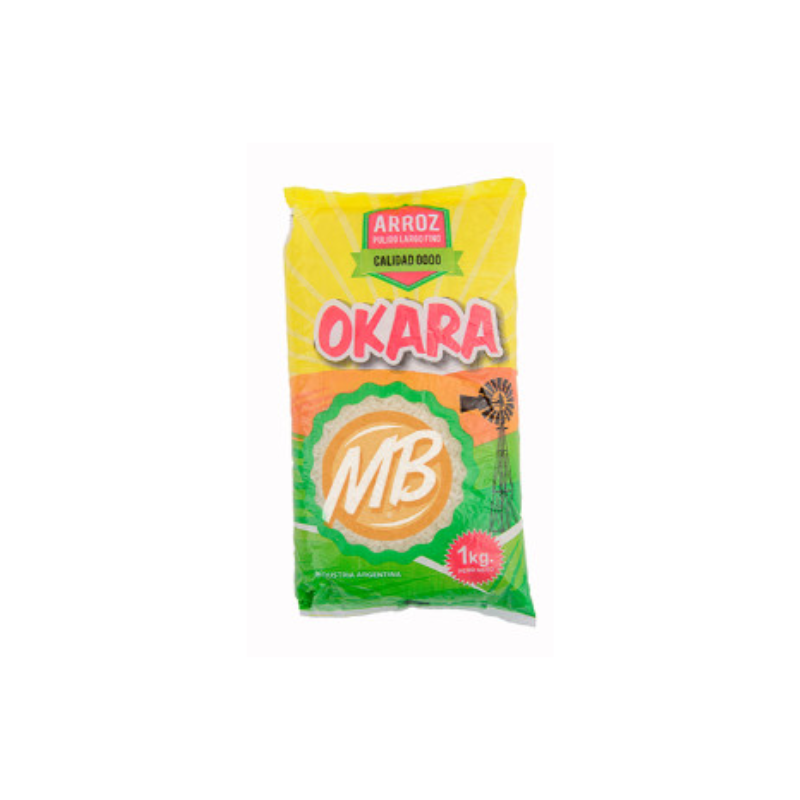 ARROZ OKARA ENTERO - Corralón Gomensoro