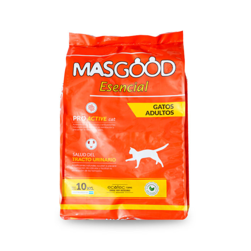 ALIMENTO MASGOOD ESENCIAL PARA GATO ADULTO - Corralón Gomensoro