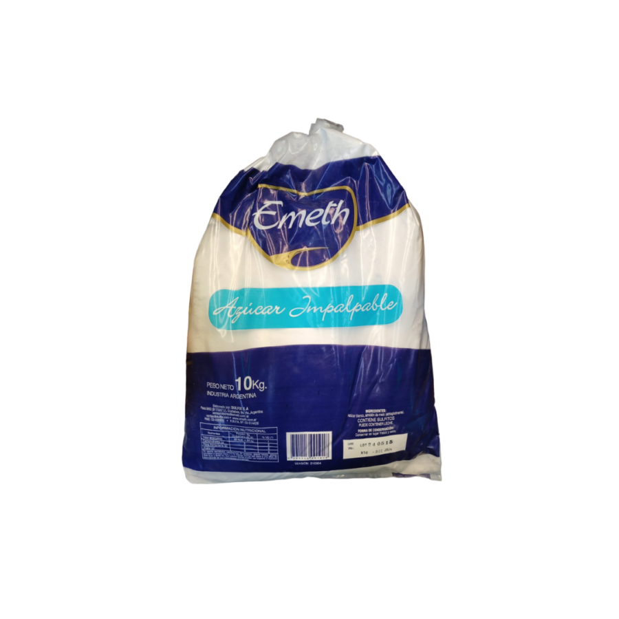 AZUCAR IMPALPABLE EMETH X10KG - Corralón Gomensoro